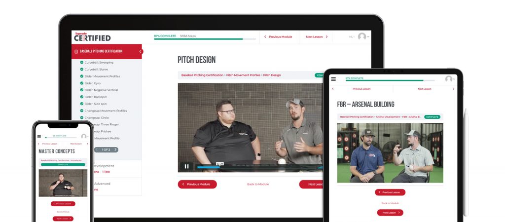 Baseball Pitching Certification – Rapsodo Certified